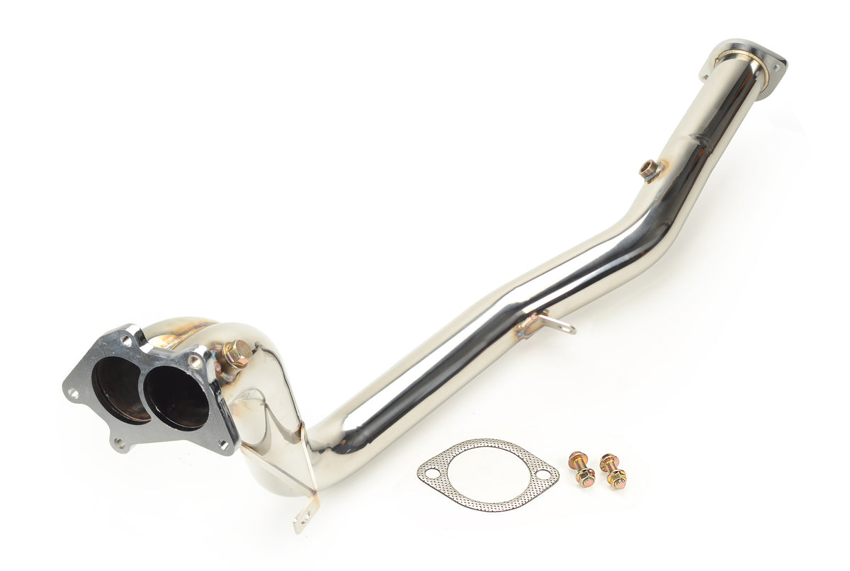 TR Twin Scroll High Flow Catless Downpipe for Subaru Impreza STi 2008-up